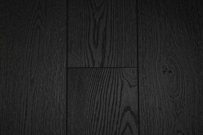 Diablo Black French Oak Wood Flooring | Dark Elegance